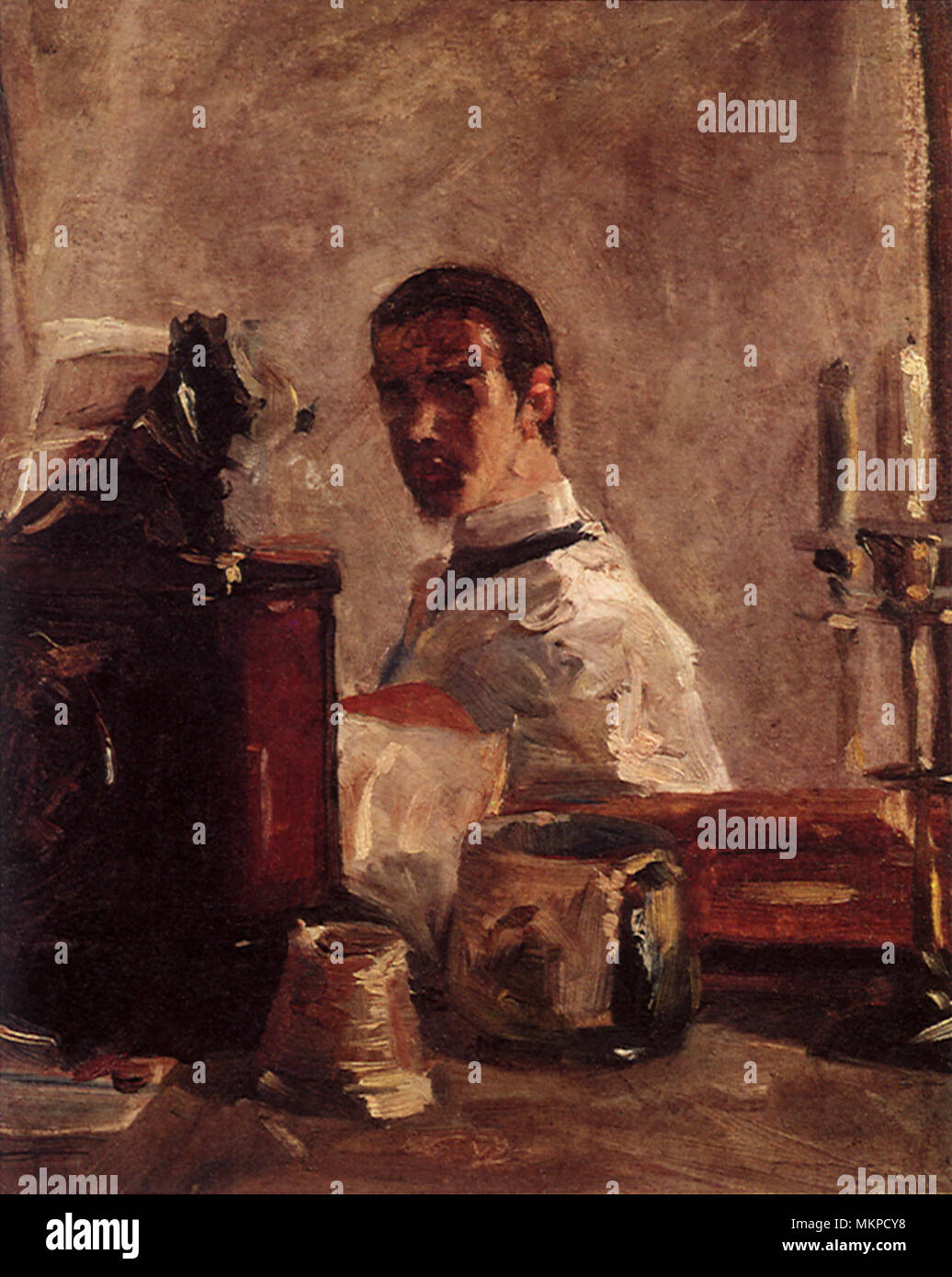 Henri de toulouse lautrec self portrait hi-res stock photography and ...