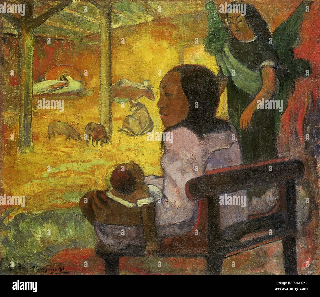 The nativity art impressionism hi-res stock photography and images - Alamy