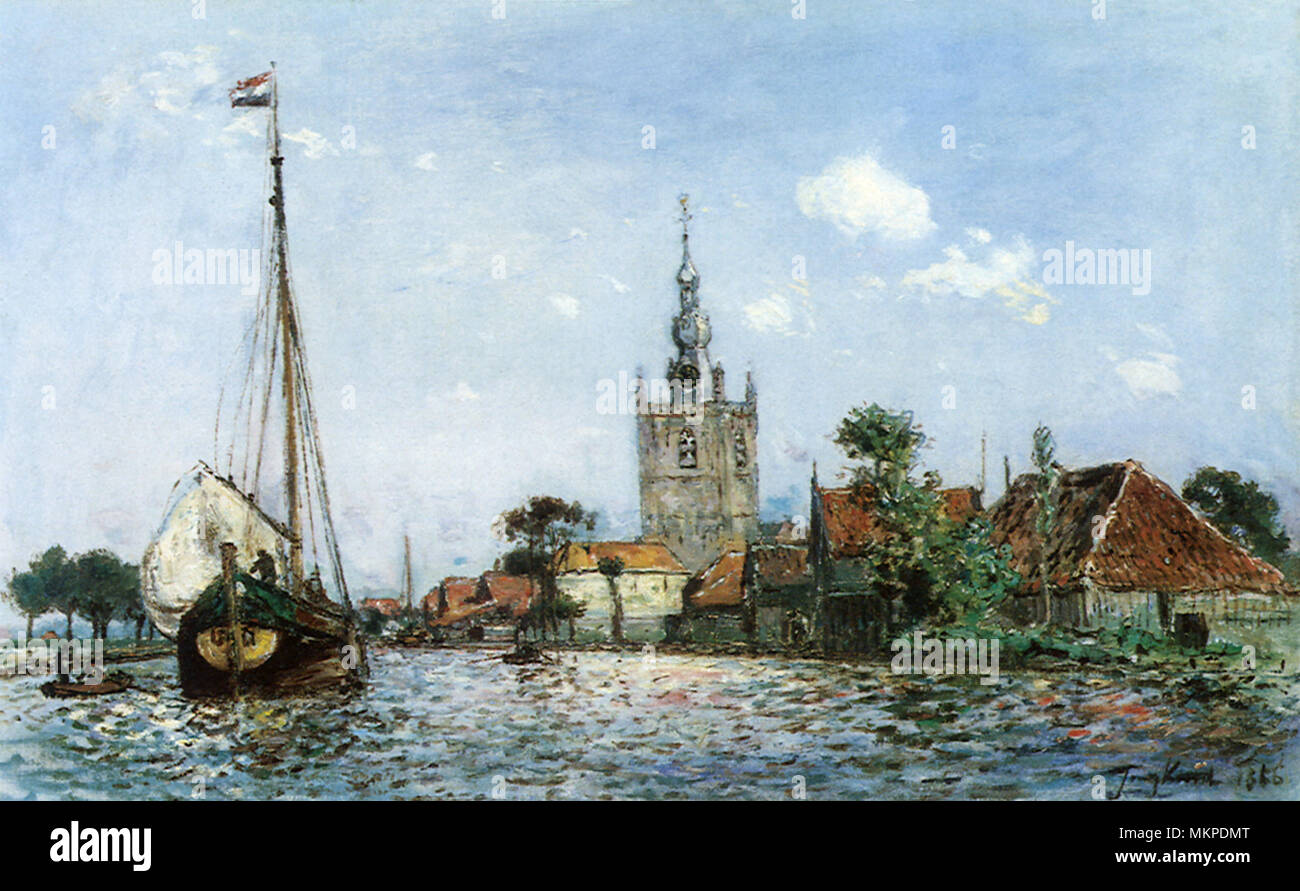 The Church of Overschie Stock Photo - Alamy