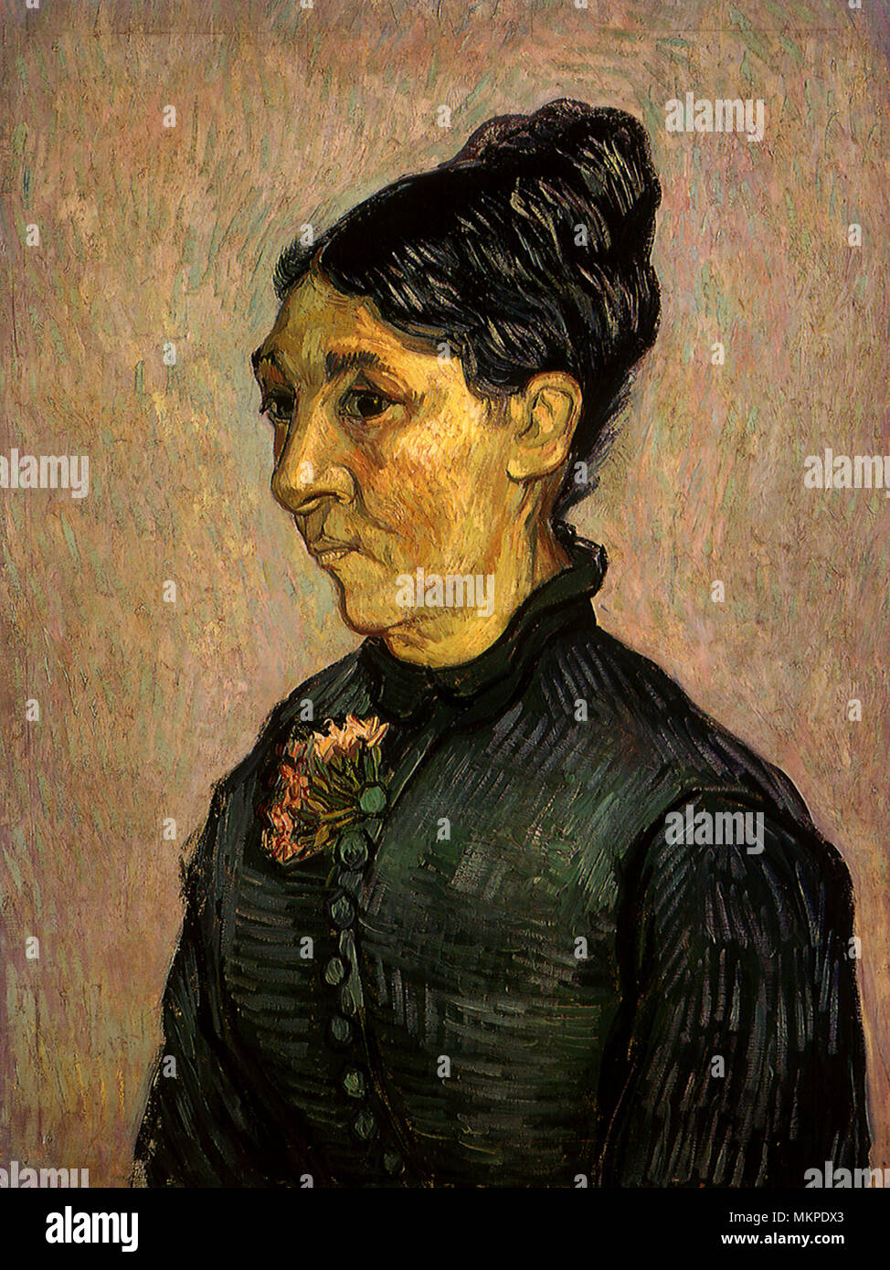 Portrait of Madame Trabuc Stock Photo - Alamy