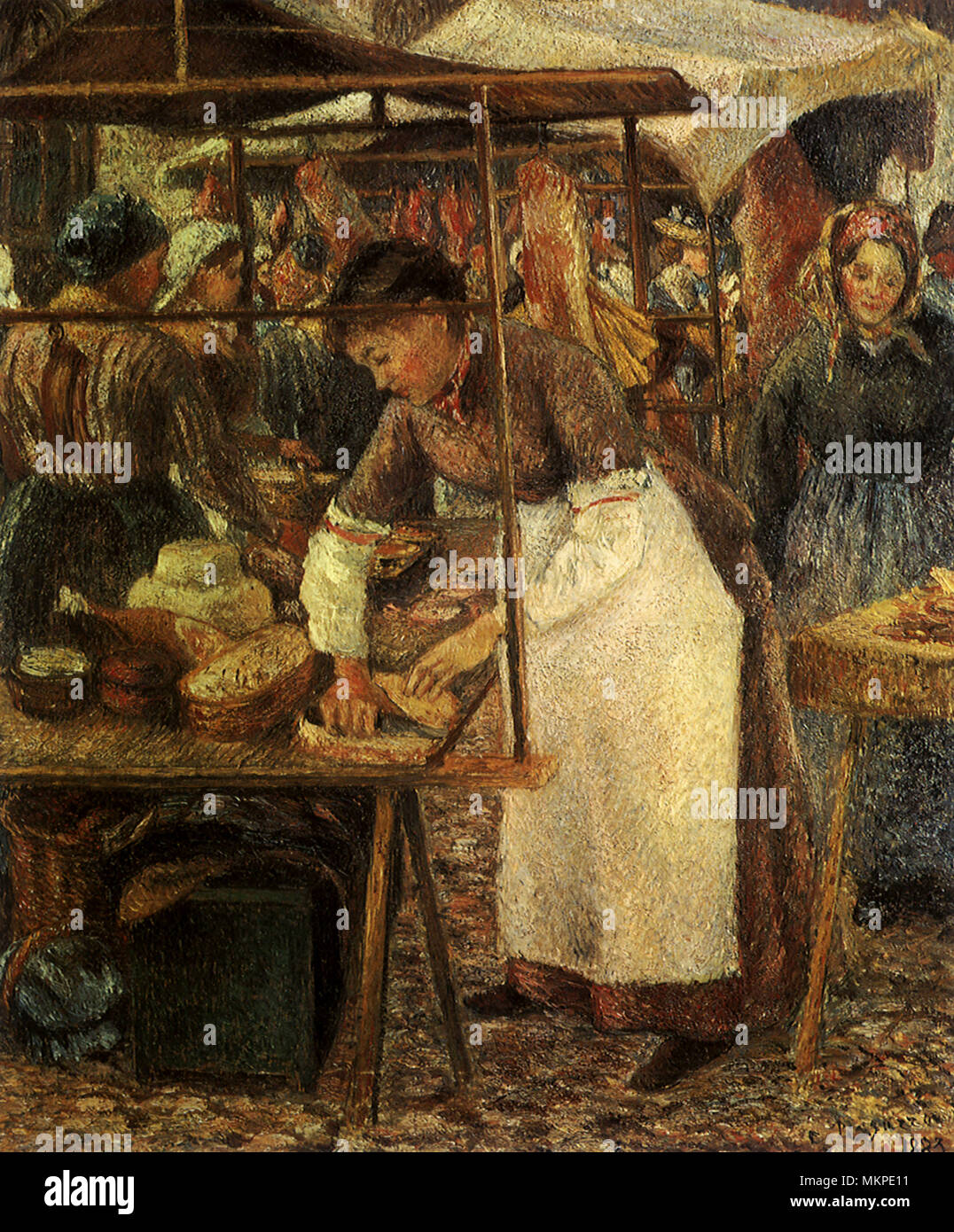 The Pork Butcher Stock Photo - Alamy