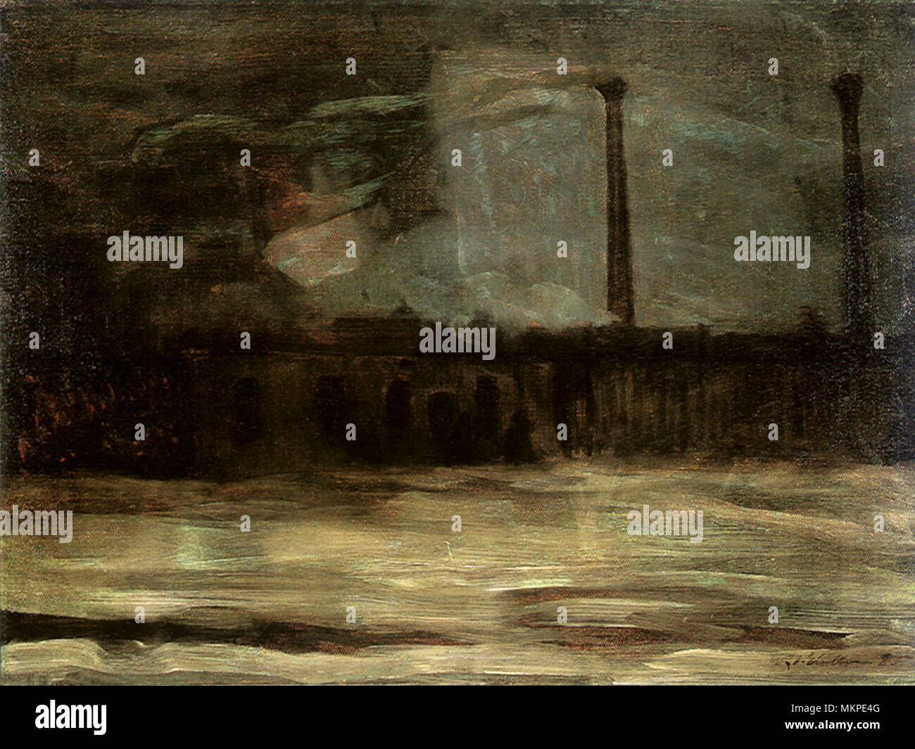 Impressionist scene hi-res stock photography and images - Alamy