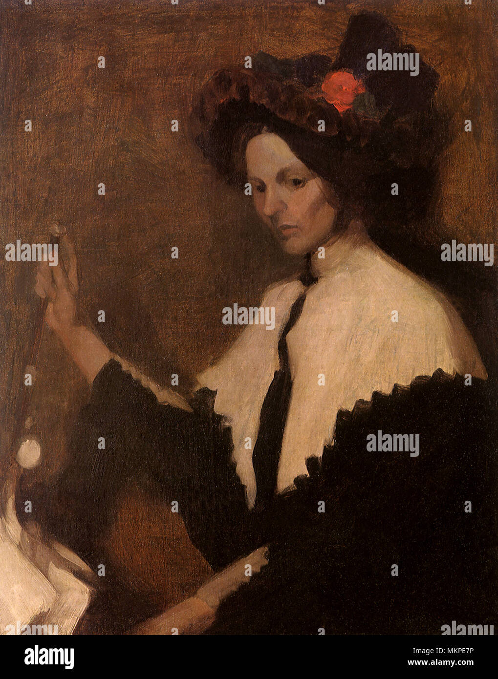 White shawl hi-res stock photography and images - Alamy