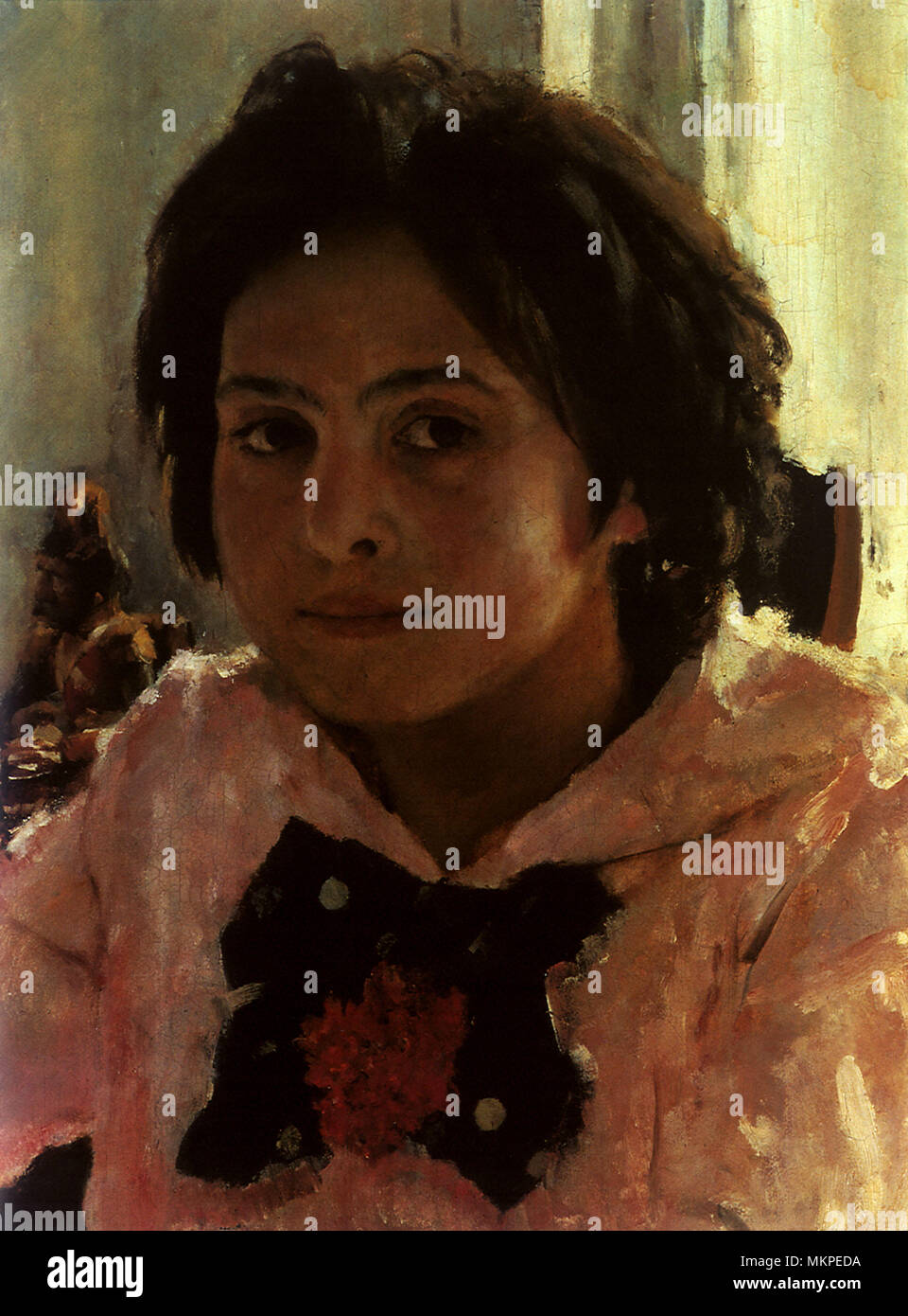Portrait of Vera Mamontova Stock Photo - Alamy