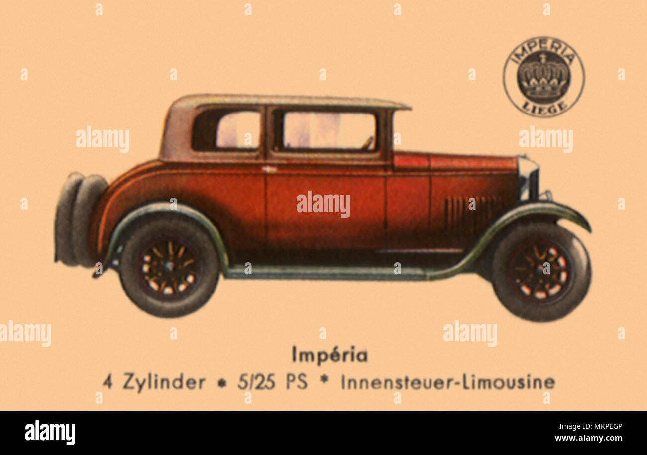 1928 Imperia 4-Cylinder Sedan Stock Photo - Alamy