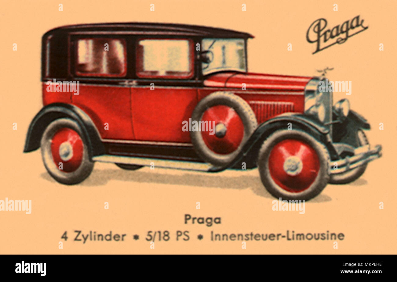 1928 Praga 4-Cylinder Sedan Stock Photo - Alamy