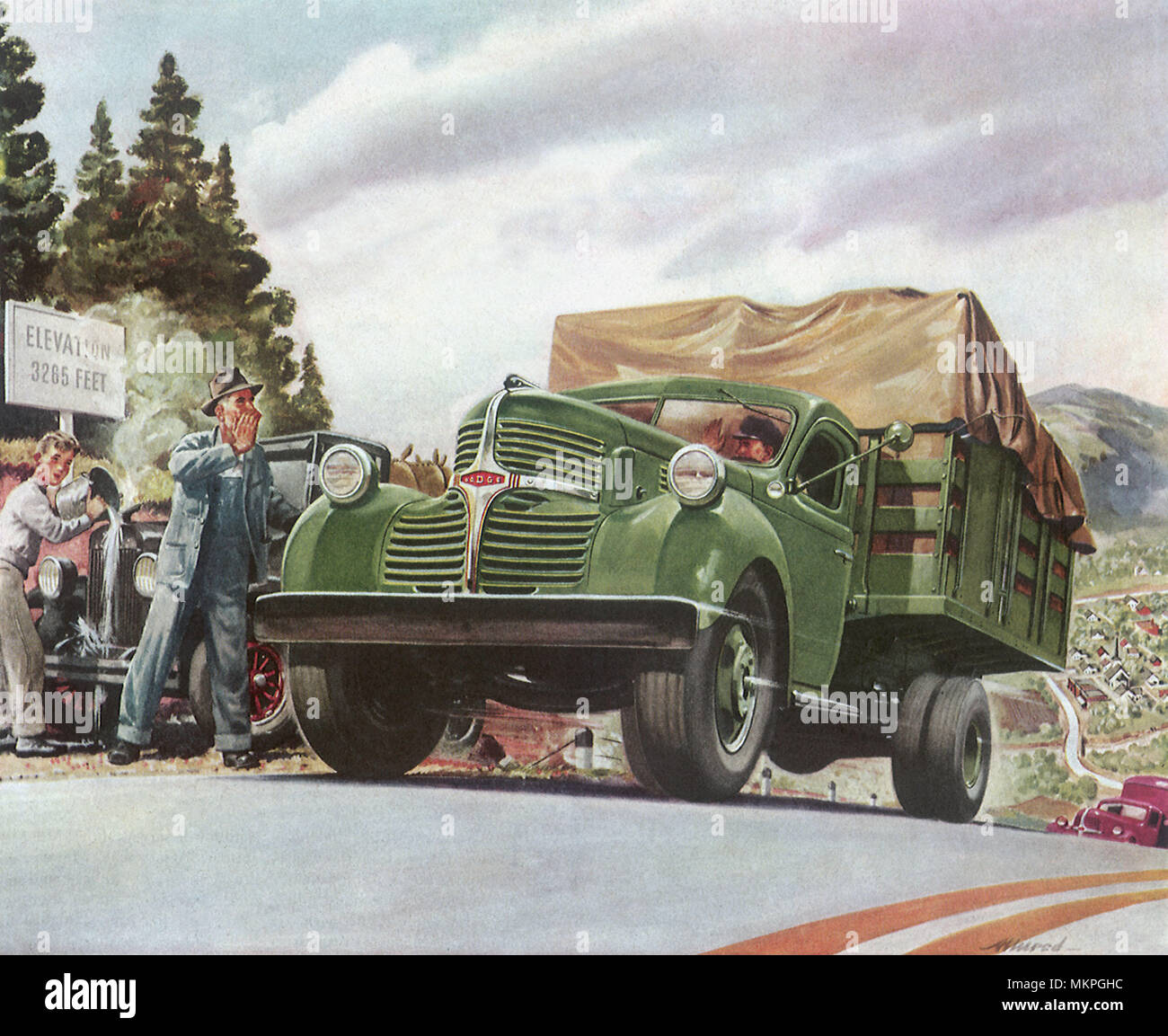1946 Dodge Truck Stock Photo - Alamy