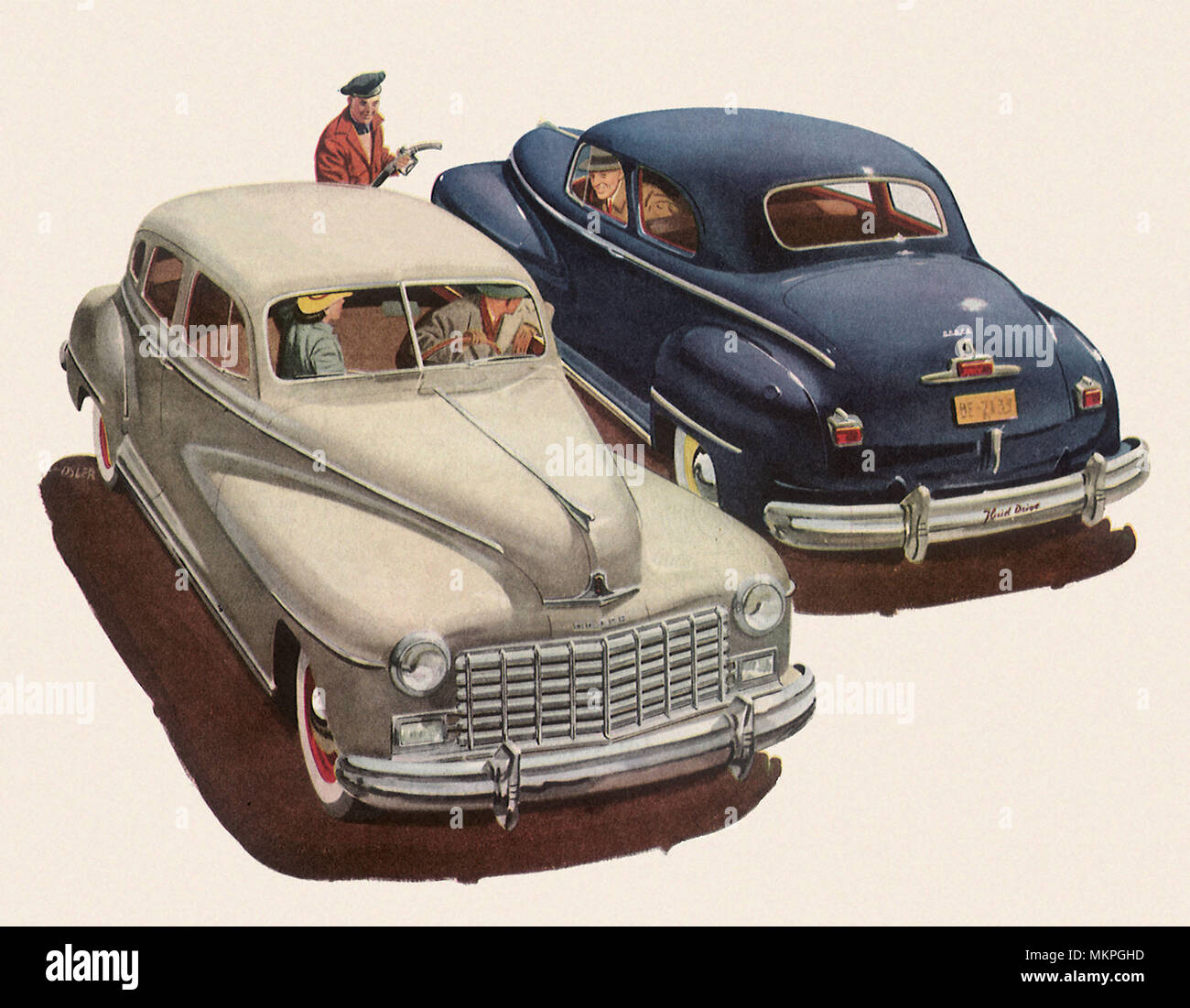 Dodge car 1948 hi-res stock photography and images - Alamy