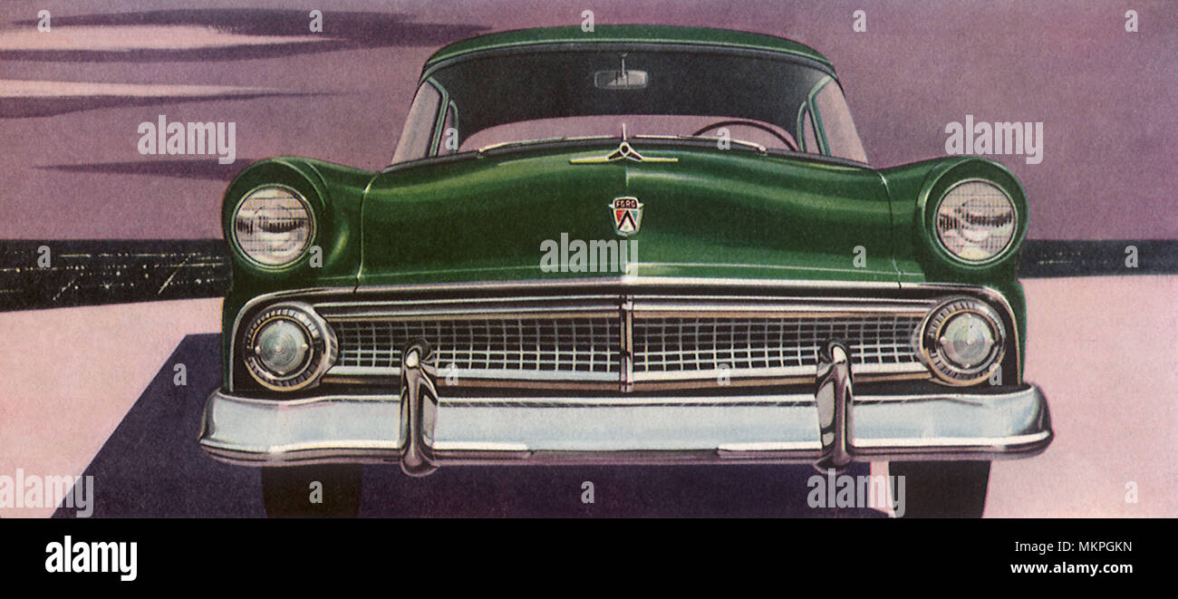 1954 Ford Mainline Tudor Sedan Stock Photo - Alamy