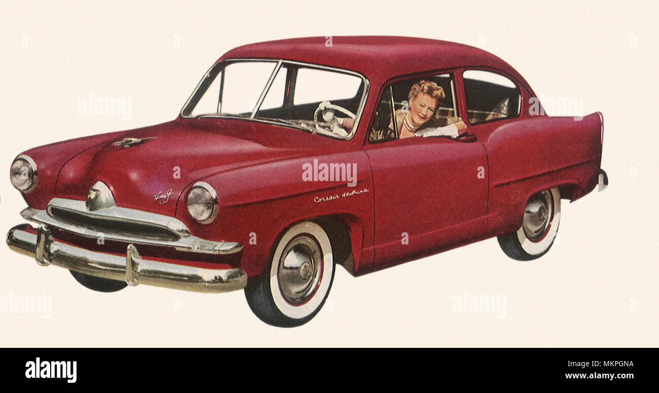 1952 Kaiser-Frazer Henry J Corsair de Luxe Stock Photo - Alamy