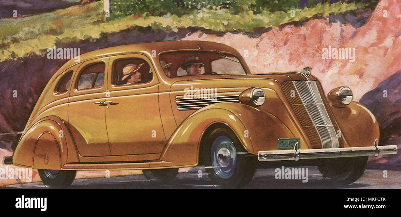 1935 Nash 400 LaFayette Stock Photo - Alamy