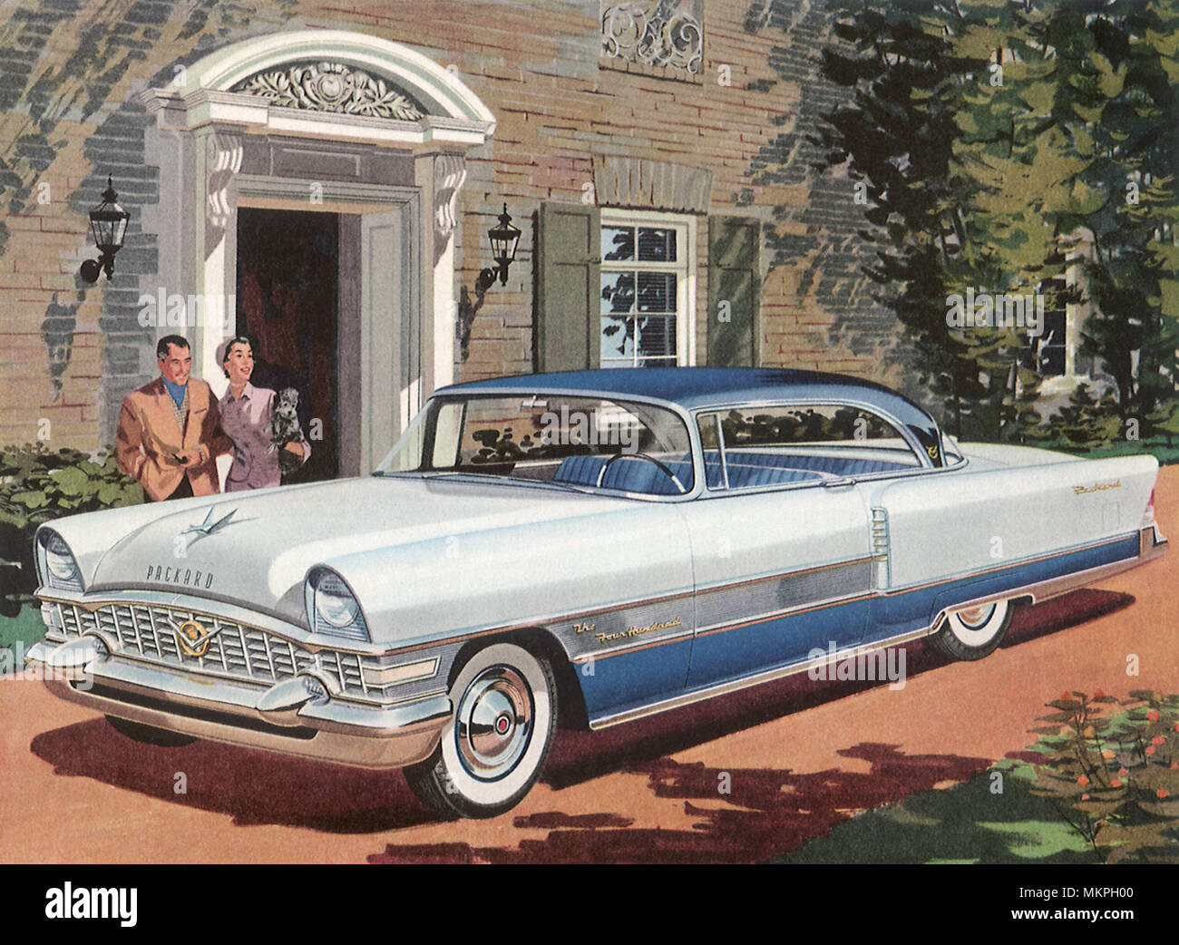 1954 Packard 400 Stock Photo - Alamy