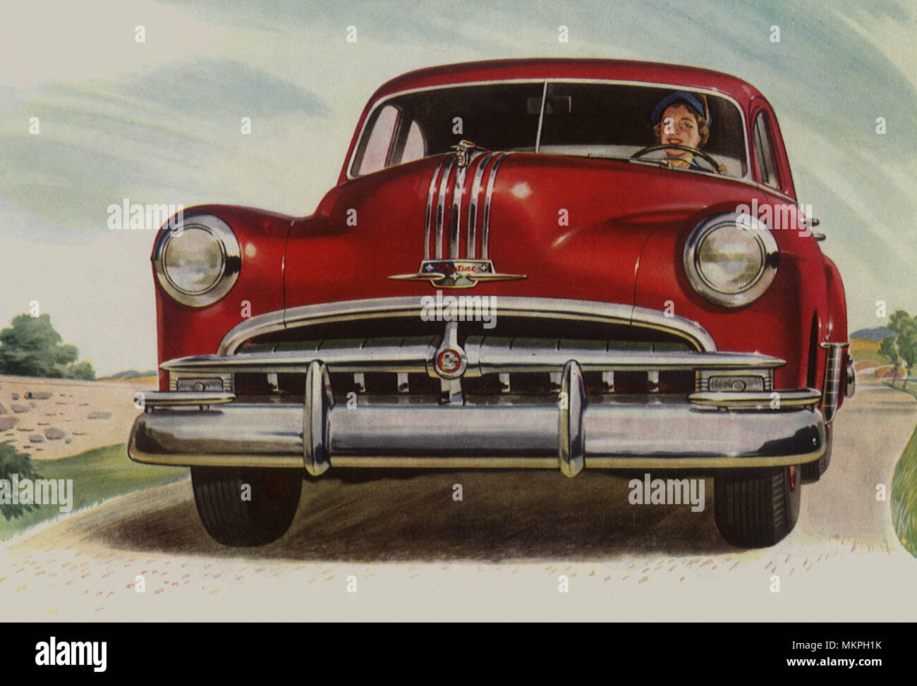 1949 Pontiac Chieftain Stock Photo - Alamy