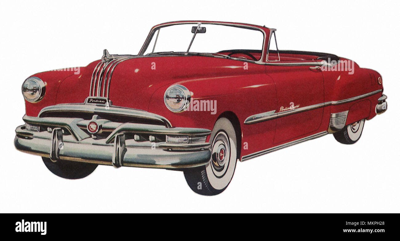 1951 Pontiac Eight Stock Photo - Alamy