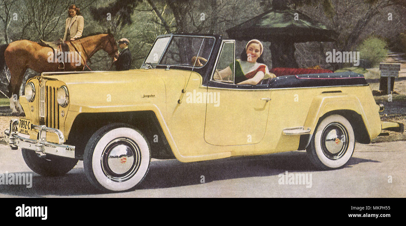 Willys overland jeepster hi-res stock photography and images - Alamy