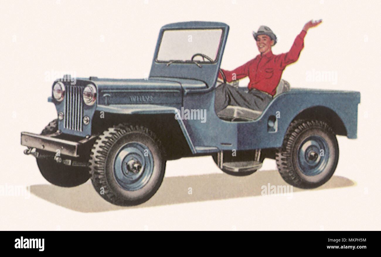 1952 Willys-Overland Universal Jeep Stock Photo - Alamy