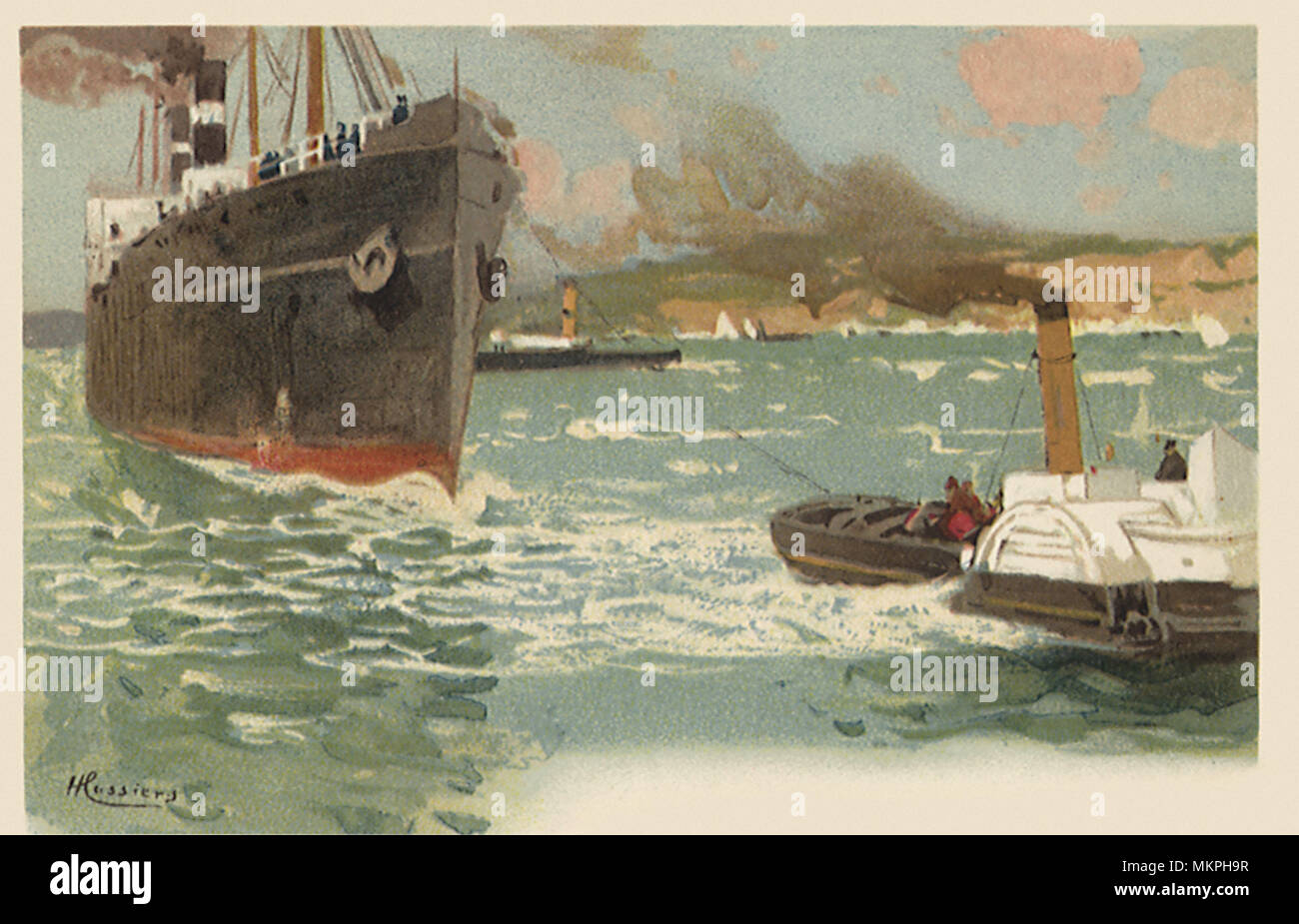 Classic ocean liners hi-res stock photography and images - Alamy