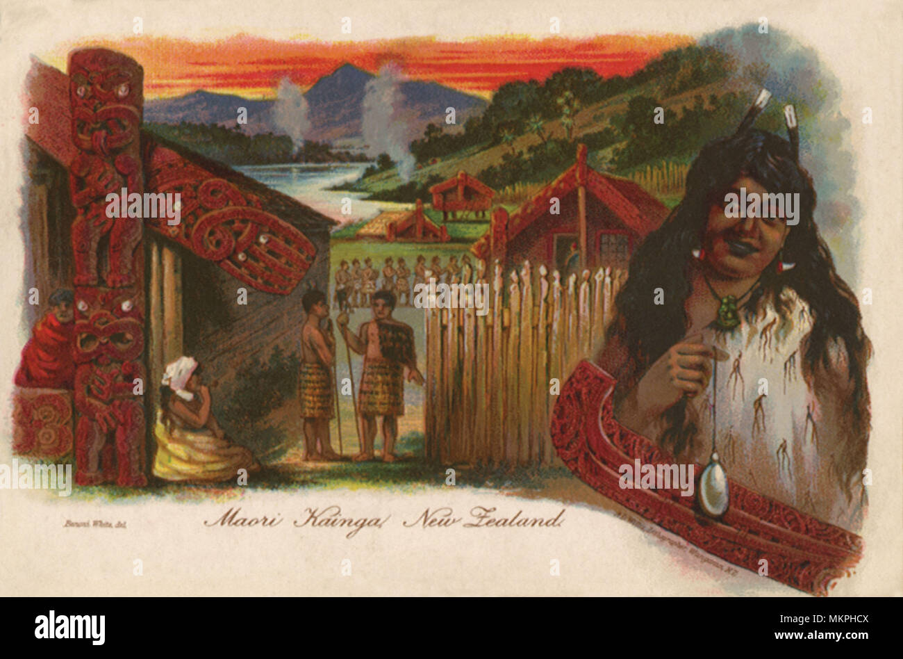 Maori kainga hi-res stock photography and images - Alamy