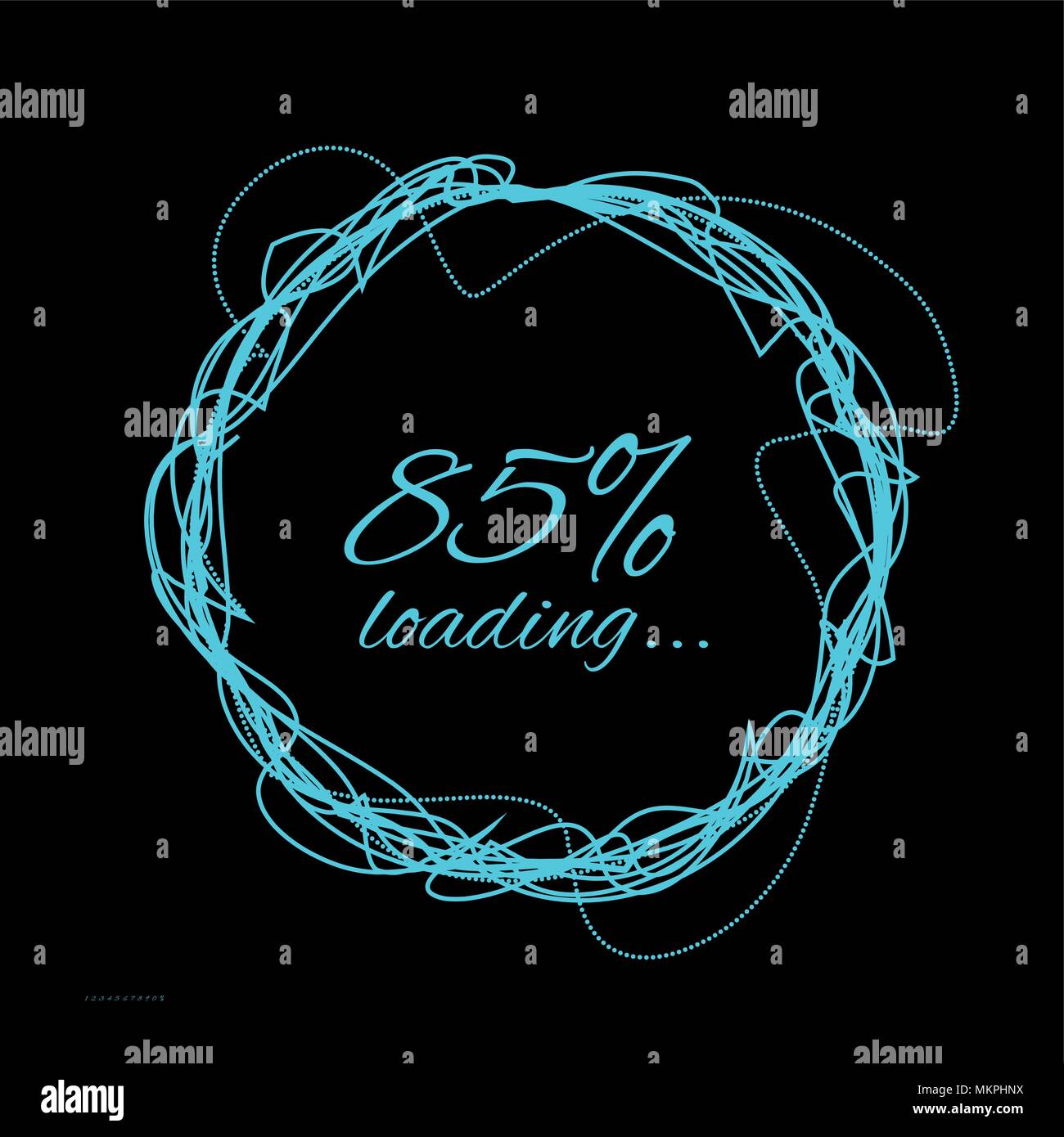 Hand drawn circle hi-res stock photography and images - Alamy