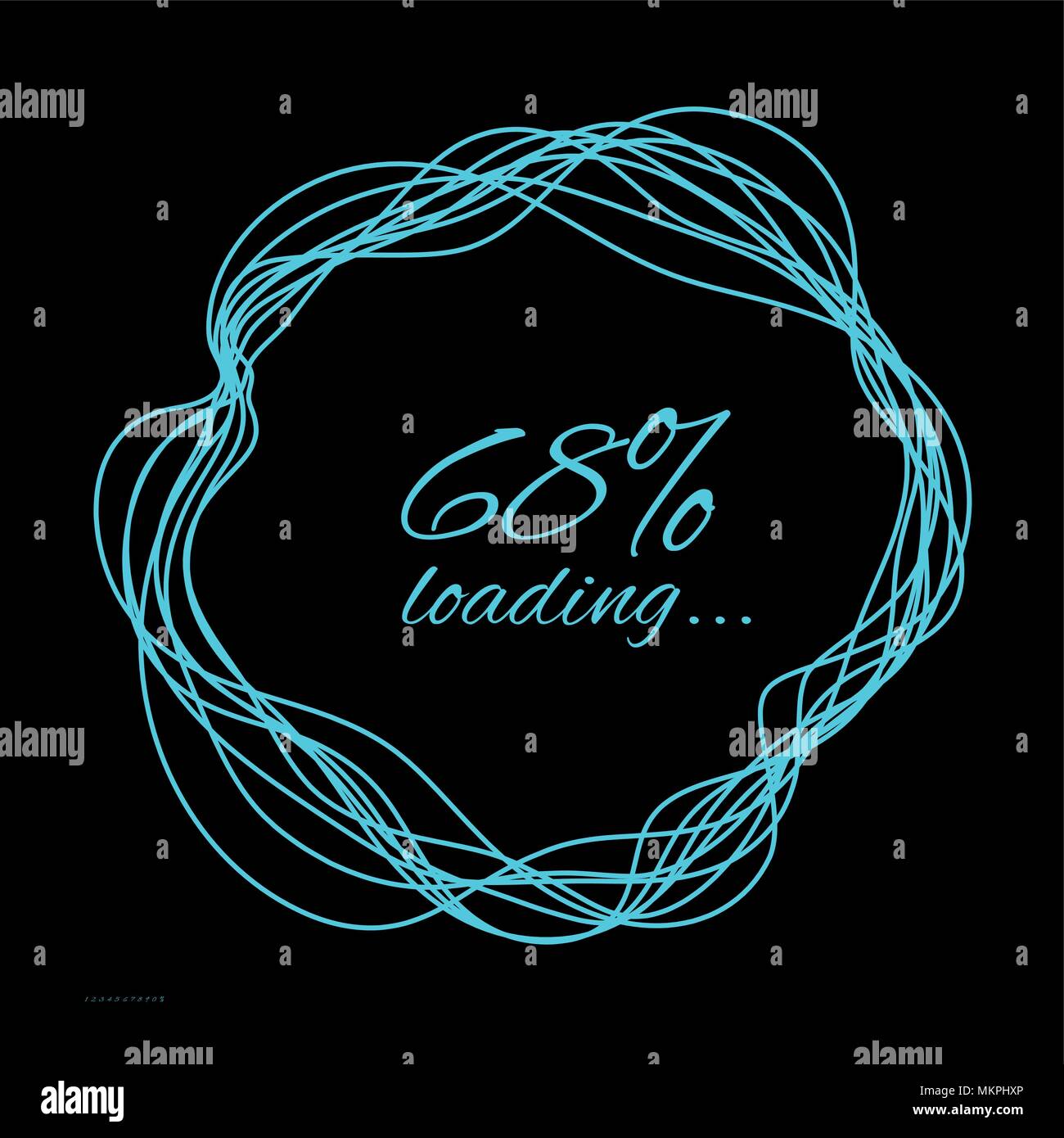 Waving hand, pencil drawing Stock Vector Images - Alamy