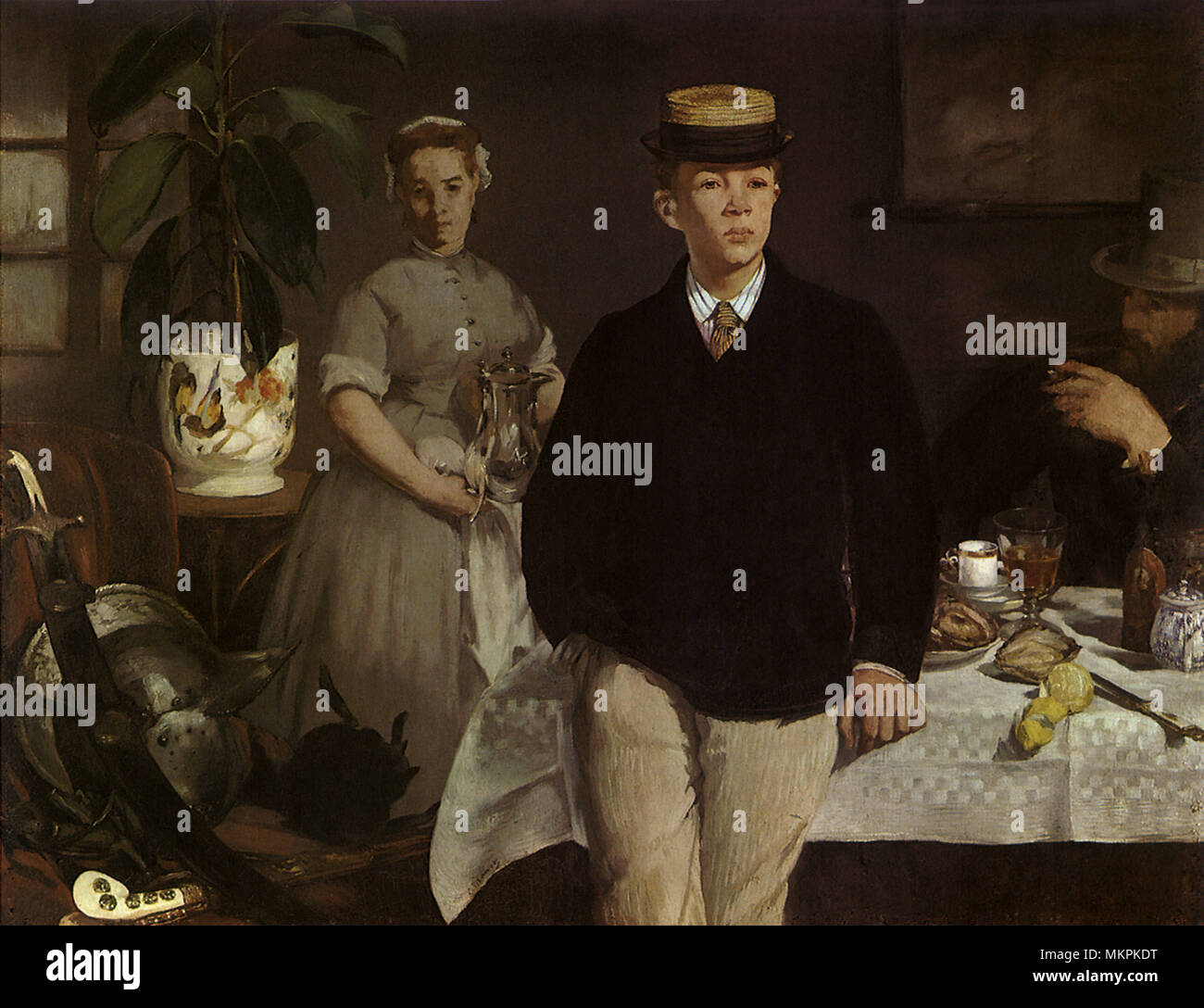 Manet luncheon in the studio hi-res stock photography and images - Alamy