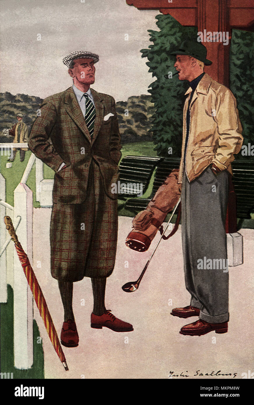 Vintage Golf Apparel High Resolution Stock Photography and Images - Alamy