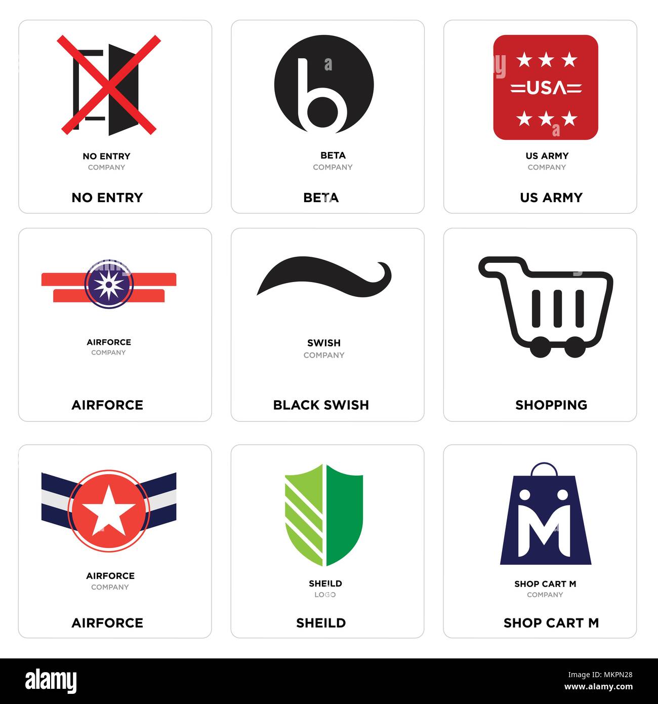 Us entry Stock Vector Images - Alamy