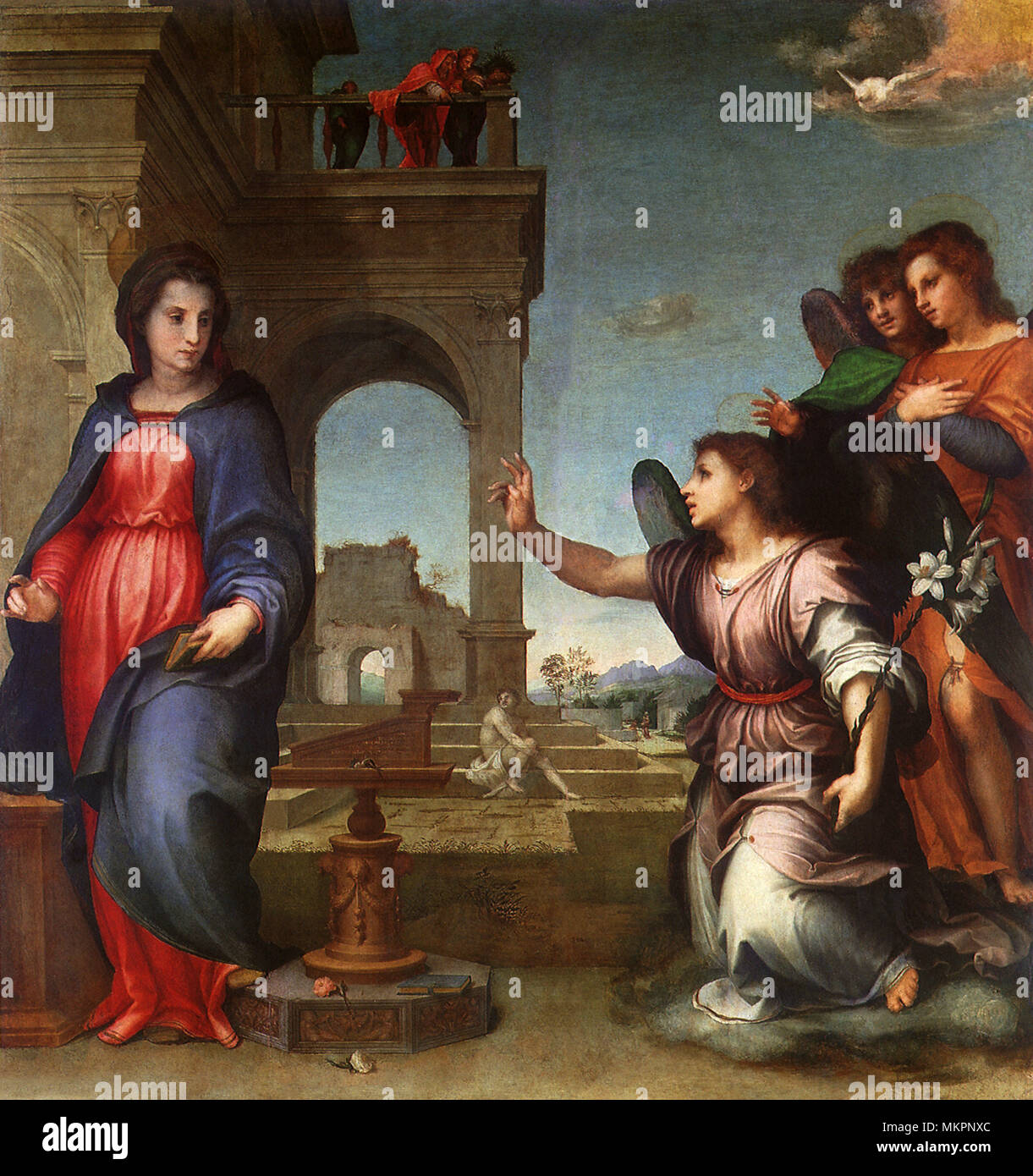 The annunciation lippi hi-res stock photography and images - Alamy