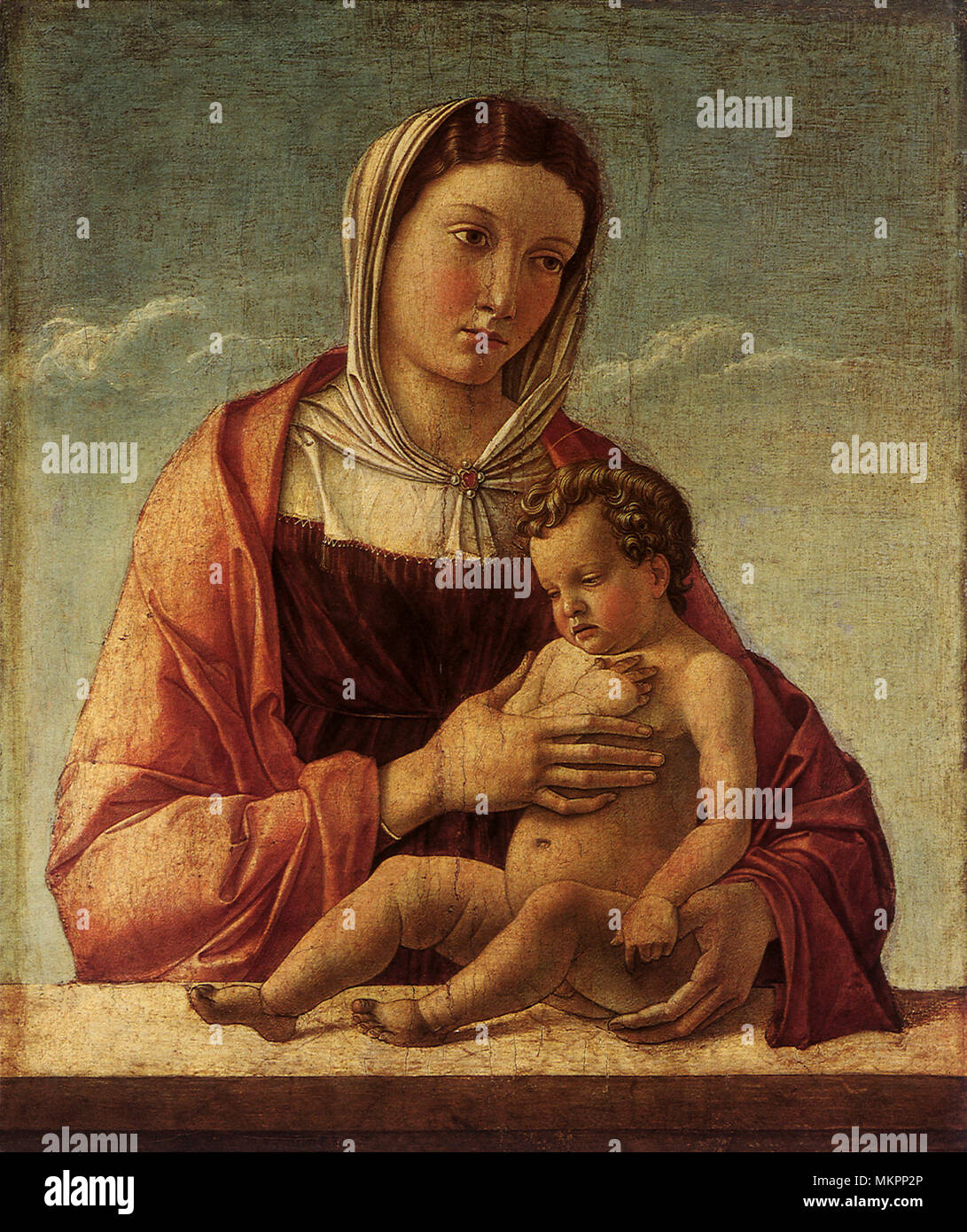 The Virgin and Child Stock Photo - Alamy