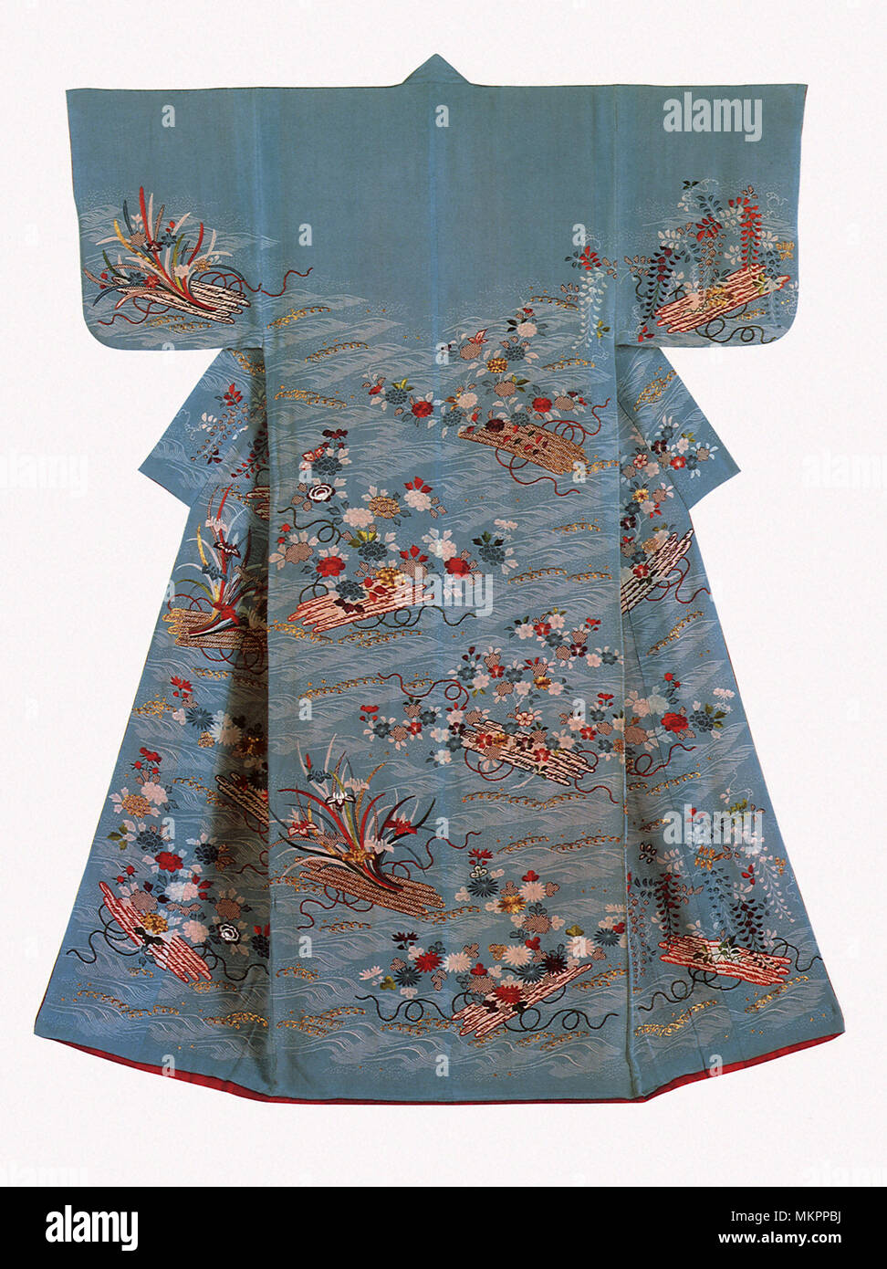 Japanese Kosode Robe Stock Photo - Alamy