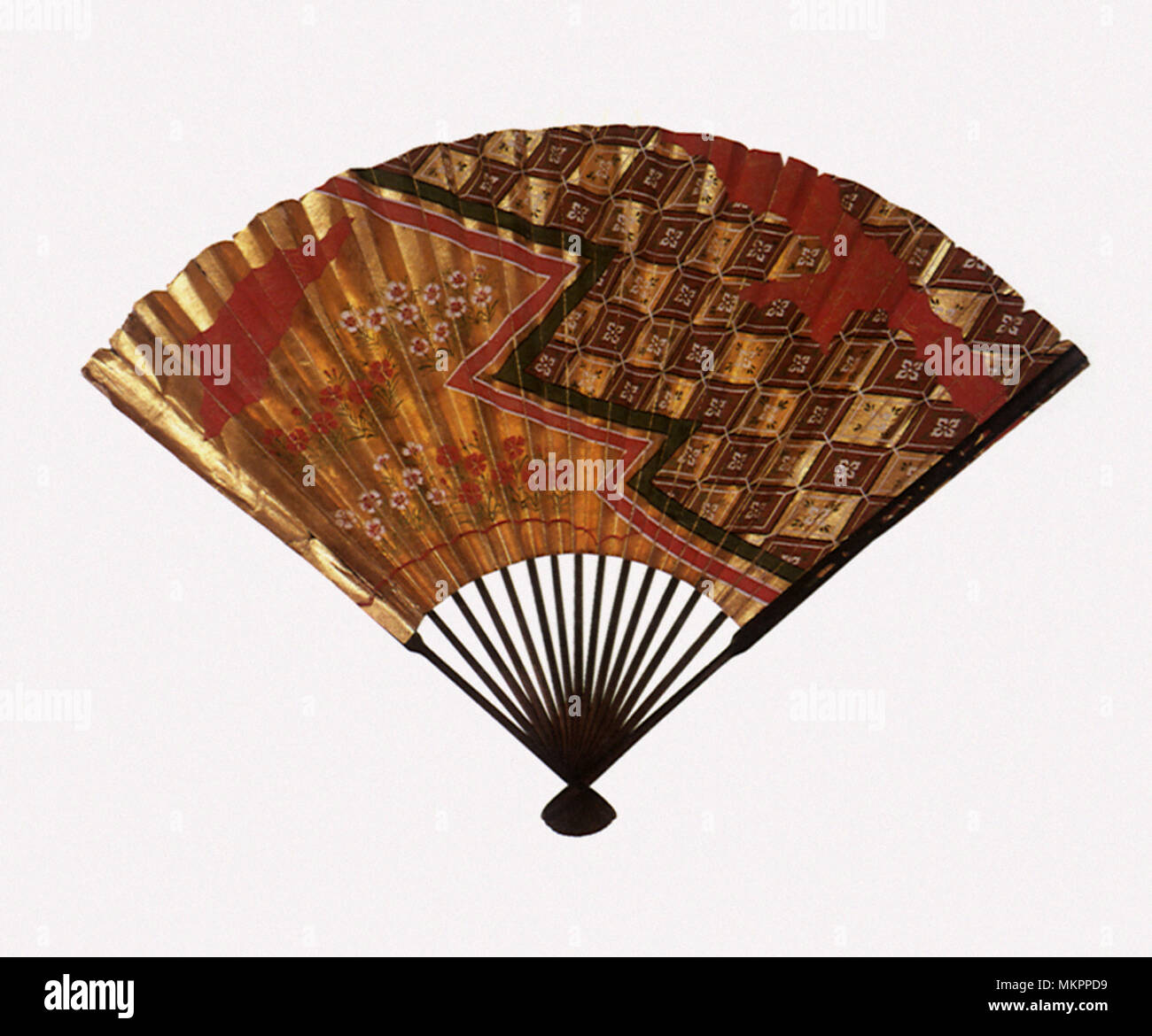 Japanese Chukei Fan Stock Photo - Alamy