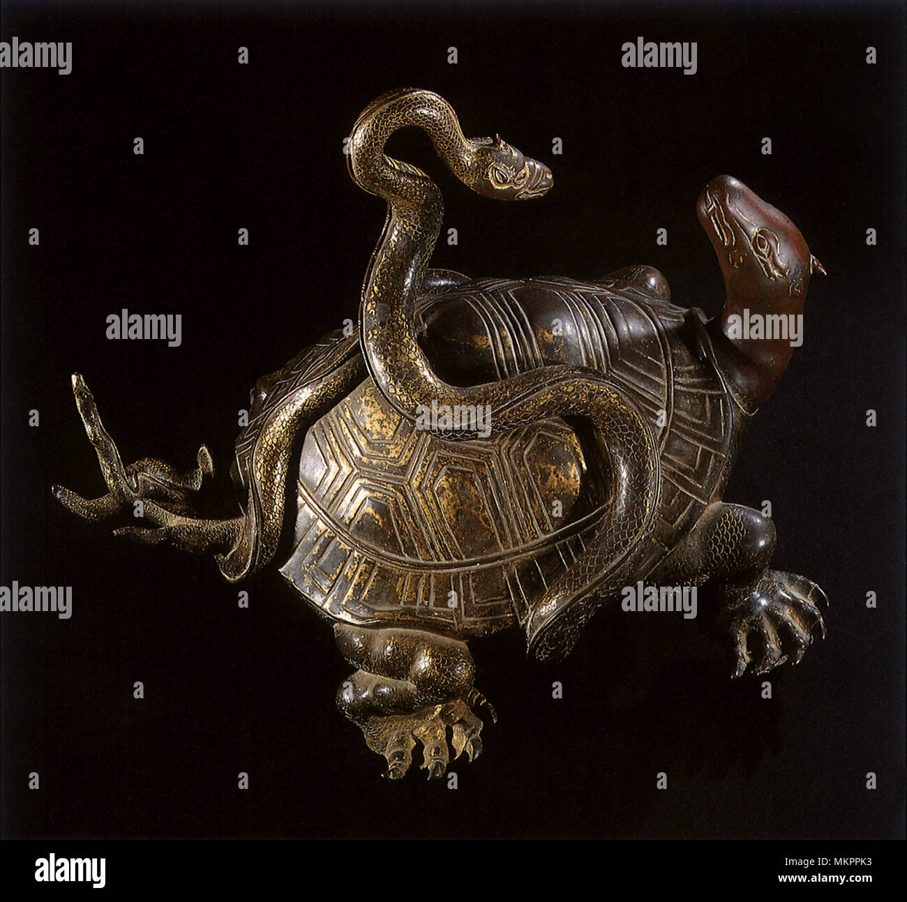 Statue of Xuanwu in Bronze and Silver Stock Photo - Alamy