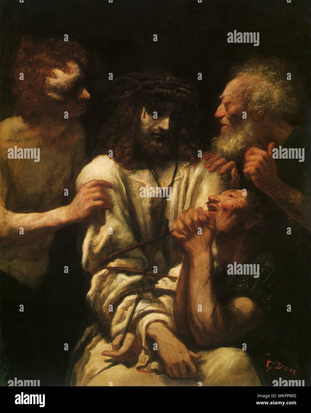 Mocking of christ hi-res stock photography and images - Alamy