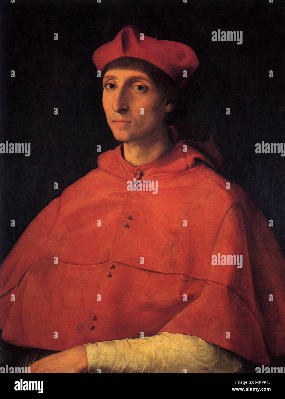 Portrait of a Cardinal Stock Photo - Alamy