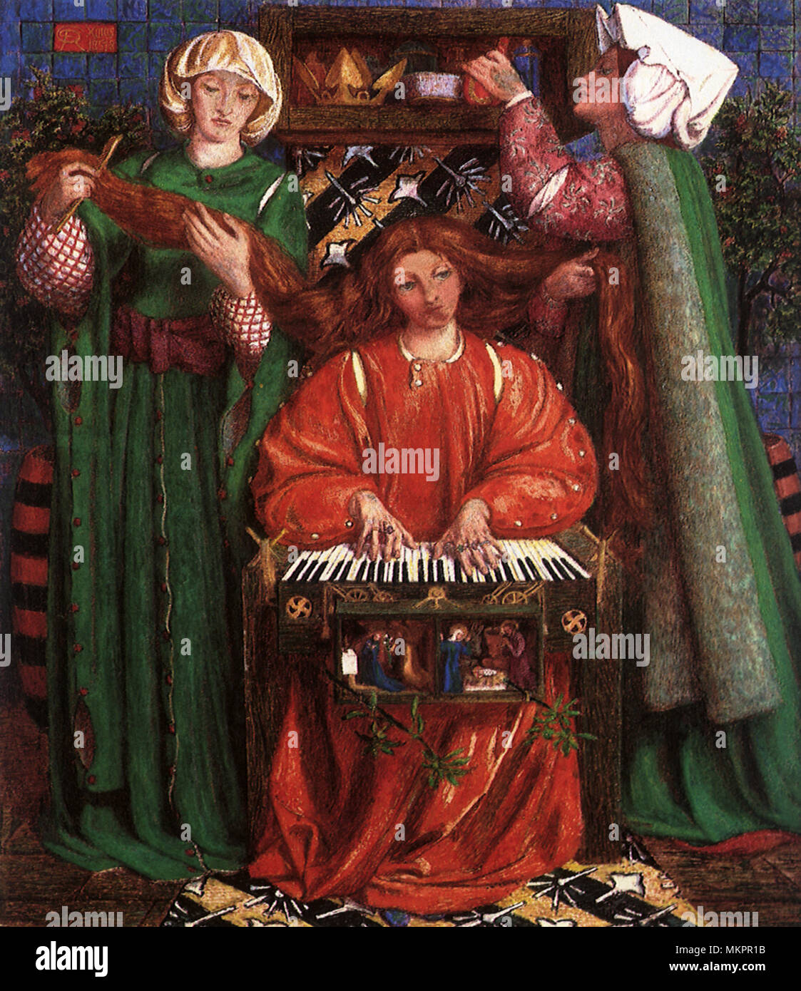 Christmas carol illustration hi-res stock photography and images - Alamy