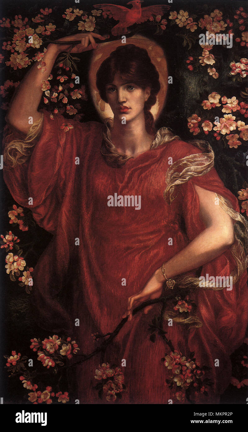 A Vision of Fiammetta Stock Photo - Alamy