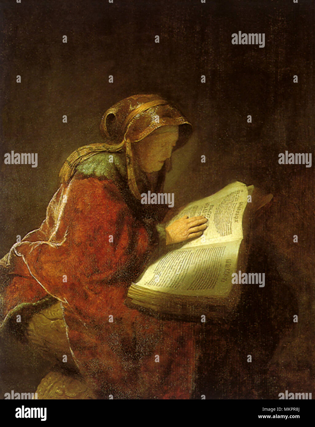 The Prophetess Hannah Stock Photo - Alamy