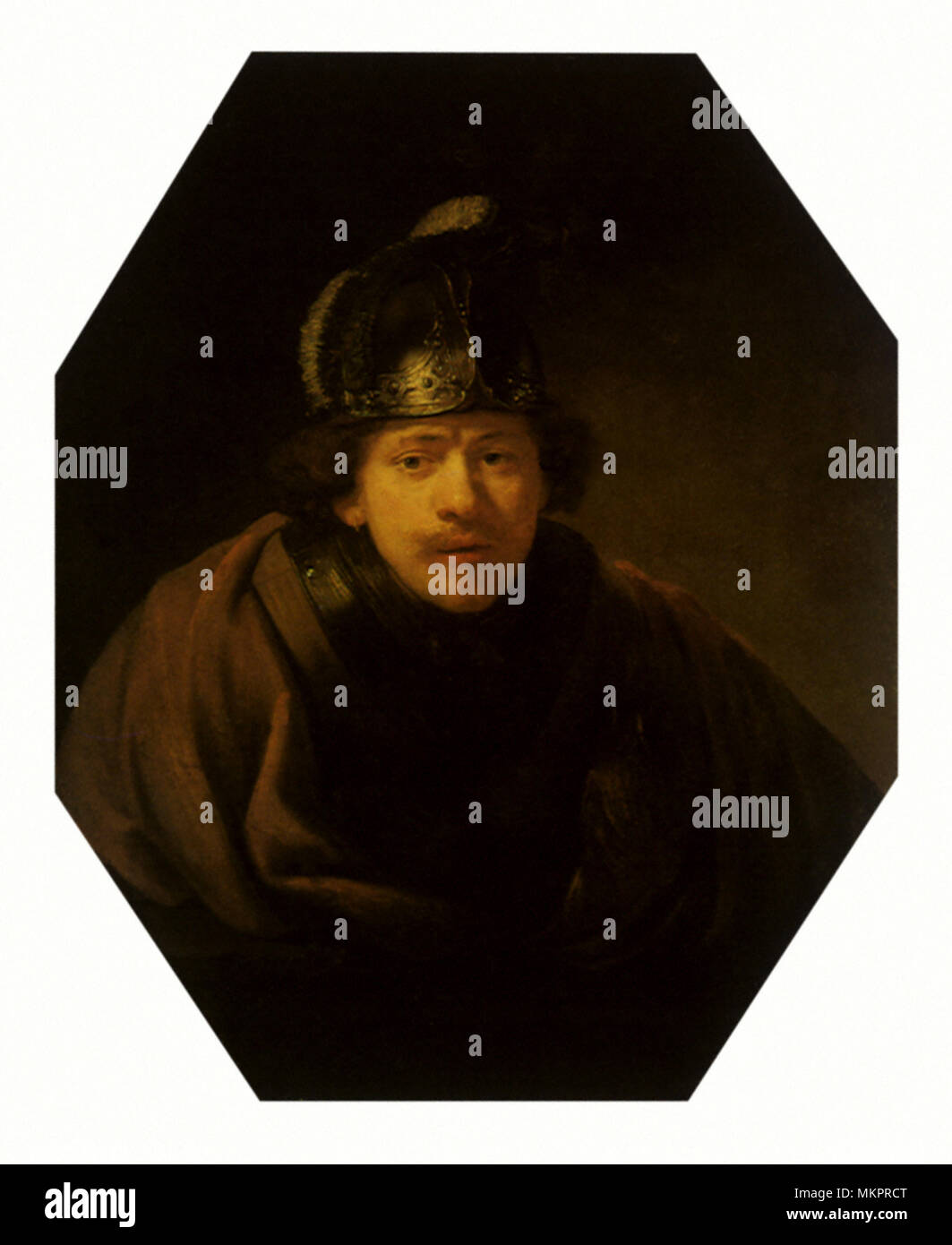 Self-portrait of Rembrandt Stock Photo - Alamy