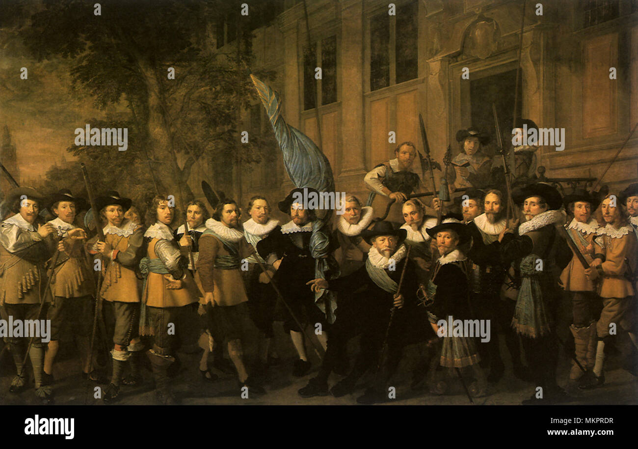 The Company of Captain Jan Claesz Stock Photo - Alamy