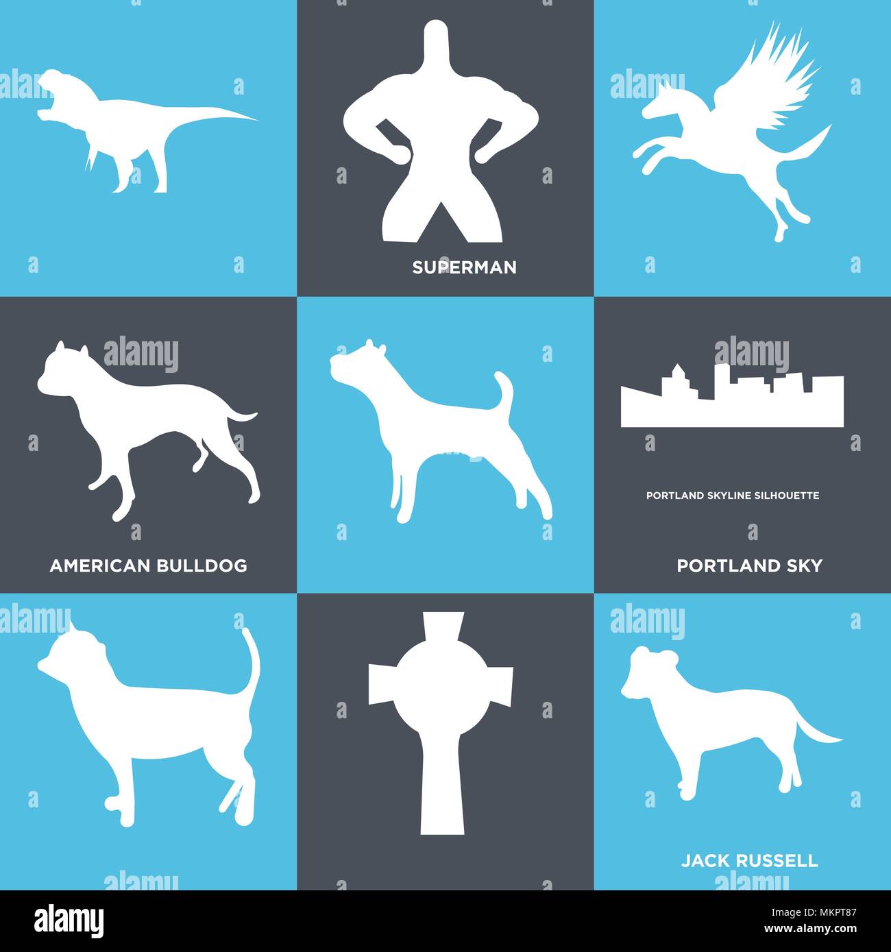 Superman dog Stock Vector Images - Alamy