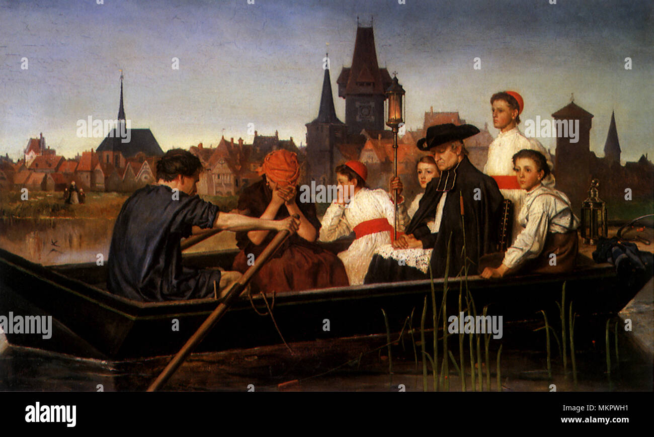 The Sick Call Stock Photo - Alamy