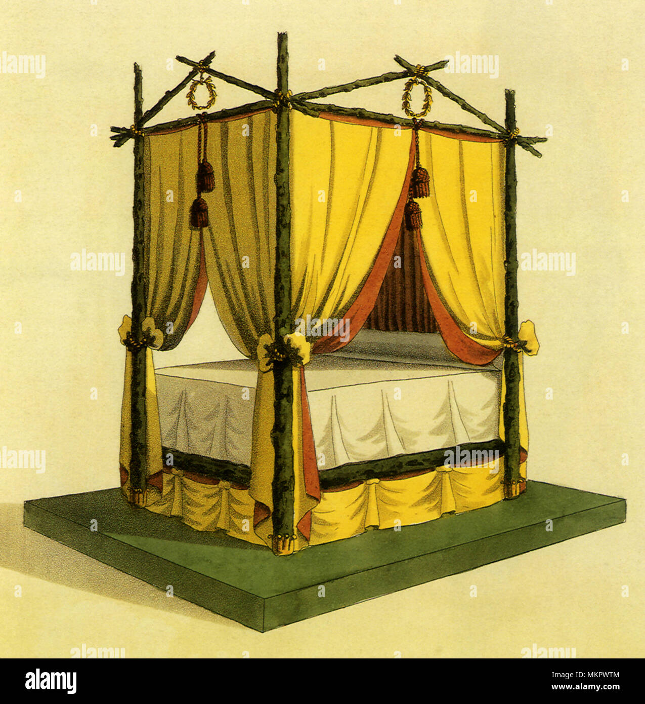 Classical bed design hi-res stock photography and images - Alamy