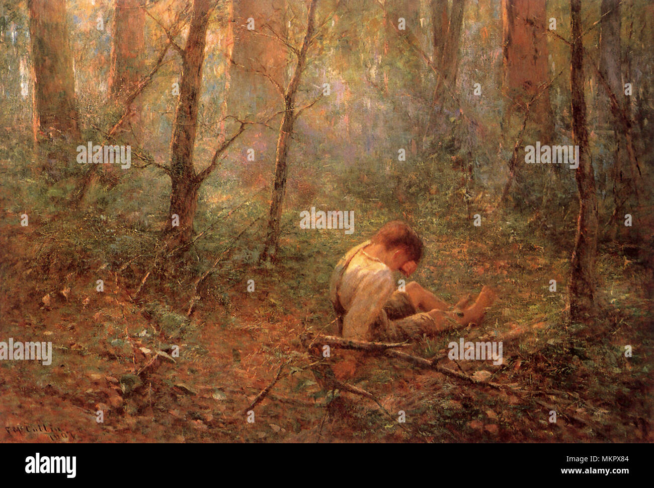 Frederick mccubbin hi-res stock photography and images - Alamy