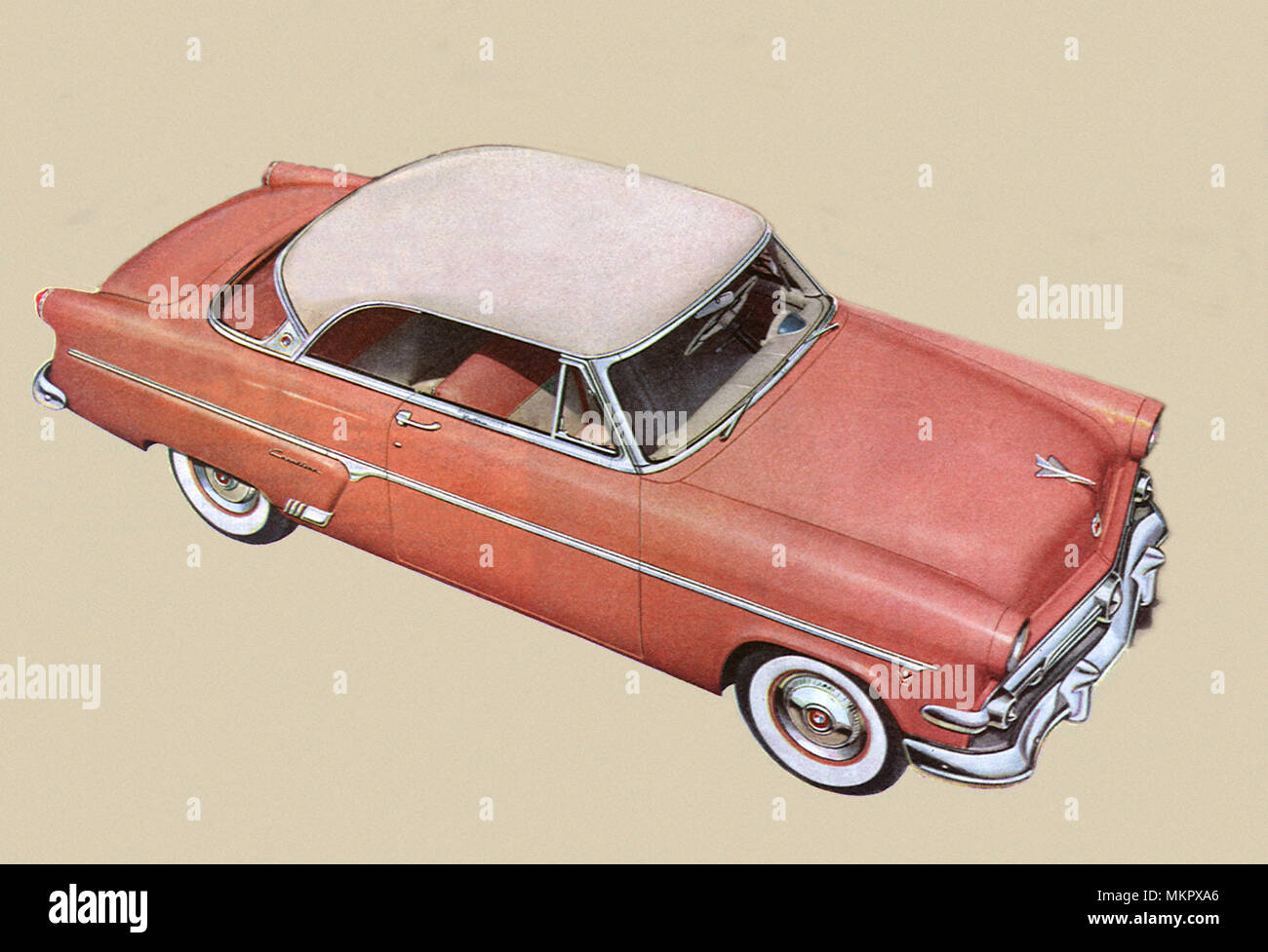1954 Ford Crestline Victoria Stock Photo - Alamy