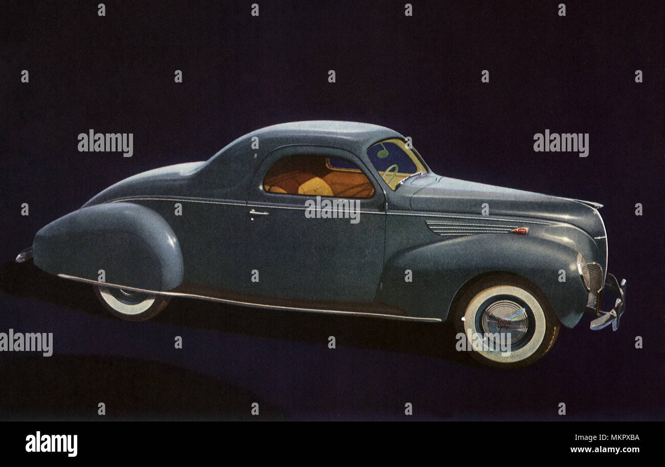 1938 Lincoln-Zephyr V-12 Stock Photo - Alamy