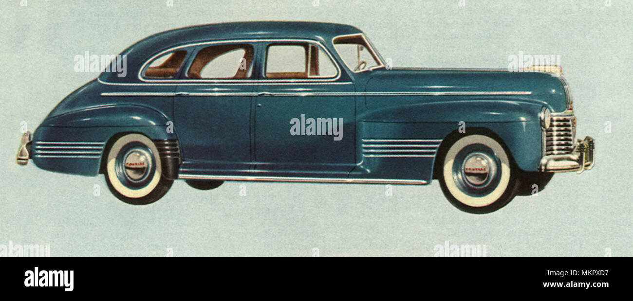 1940 Pontiac De Luxe Torpedo Four-Door Sedan Stock Photo - Alamy