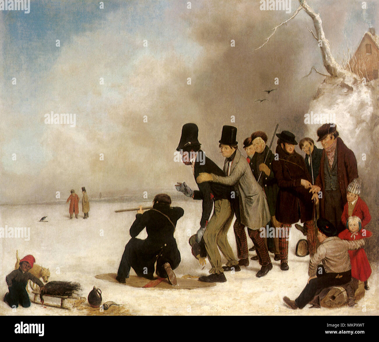 The Turkey Shoot Stock Photo - Alamy