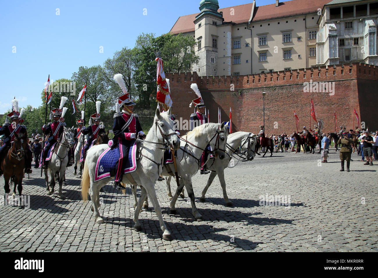 National Day, May 2nd, Krakow, Poland Stock Photo - Alamy