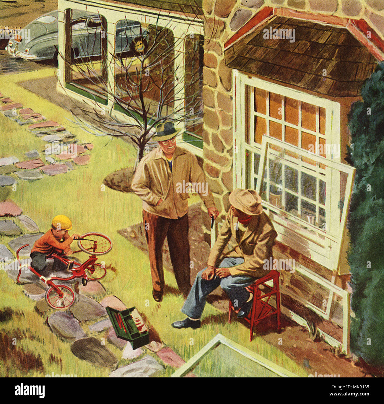 Nostalgia outside hi-res stock photography and images - Alamy