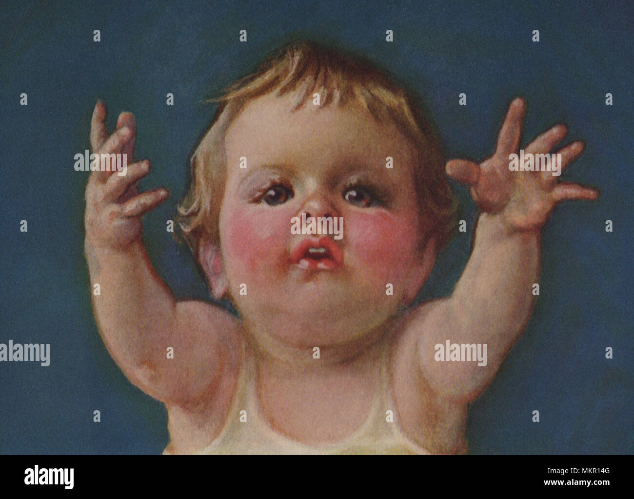 Infant with outstretched arms hi-res stock photography and images - Alamy